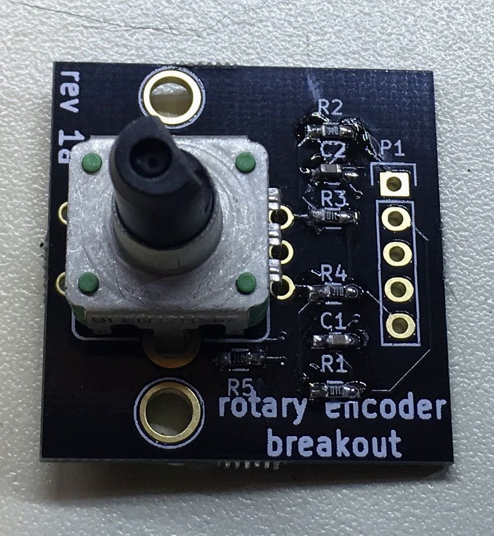 Mountable rotary encoder breakout from 9monkeys on Tindie Mountable rotary encoder breakout from 9monkeys on Tindie